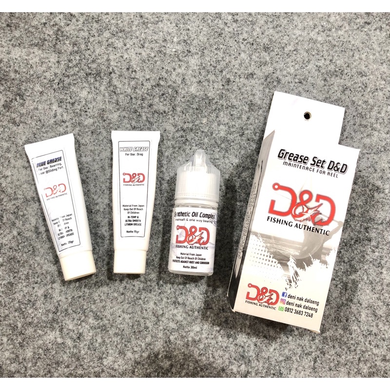 Jual DND (DENI NAK DALOENG) GREASE AND OIL SET | Shopee Indonesia