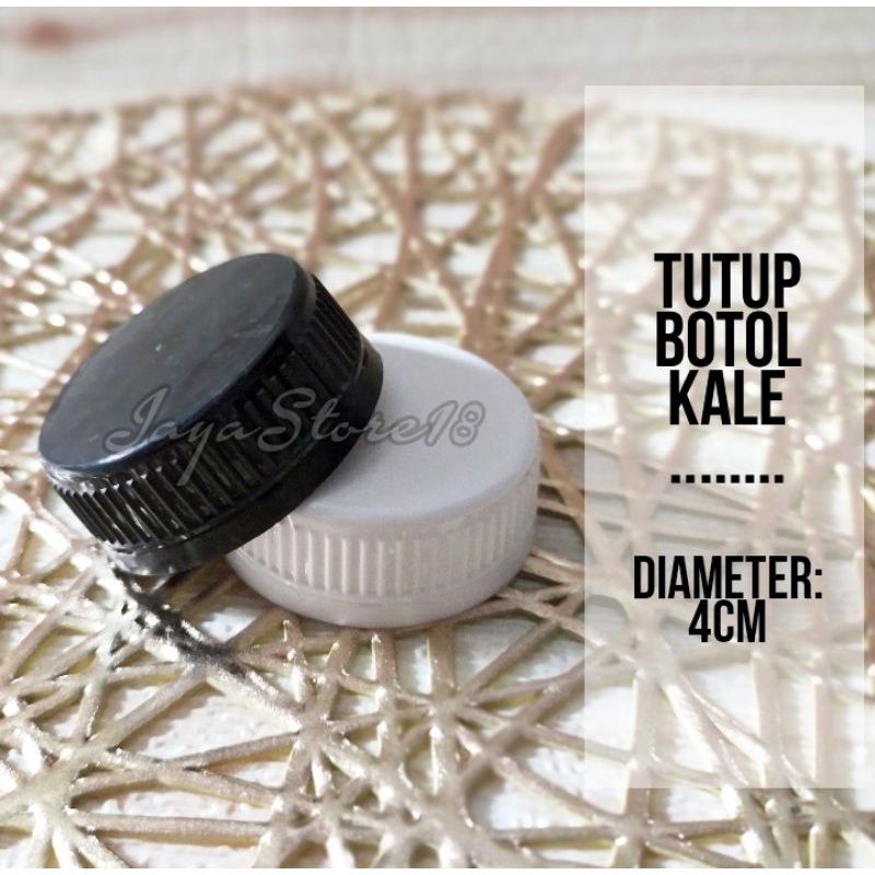 Jual 50PCS TUTUP BOTOL PLASTIK BERSEGEL CANTIK 350ML DAN KALE 250ML ...