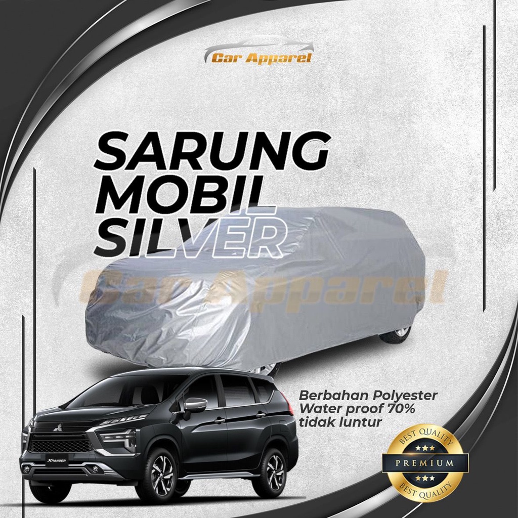 Jual BODY COVER MITSUBISHI XPANDER SILVER COATING ECO /SARUNG MOBIL ...