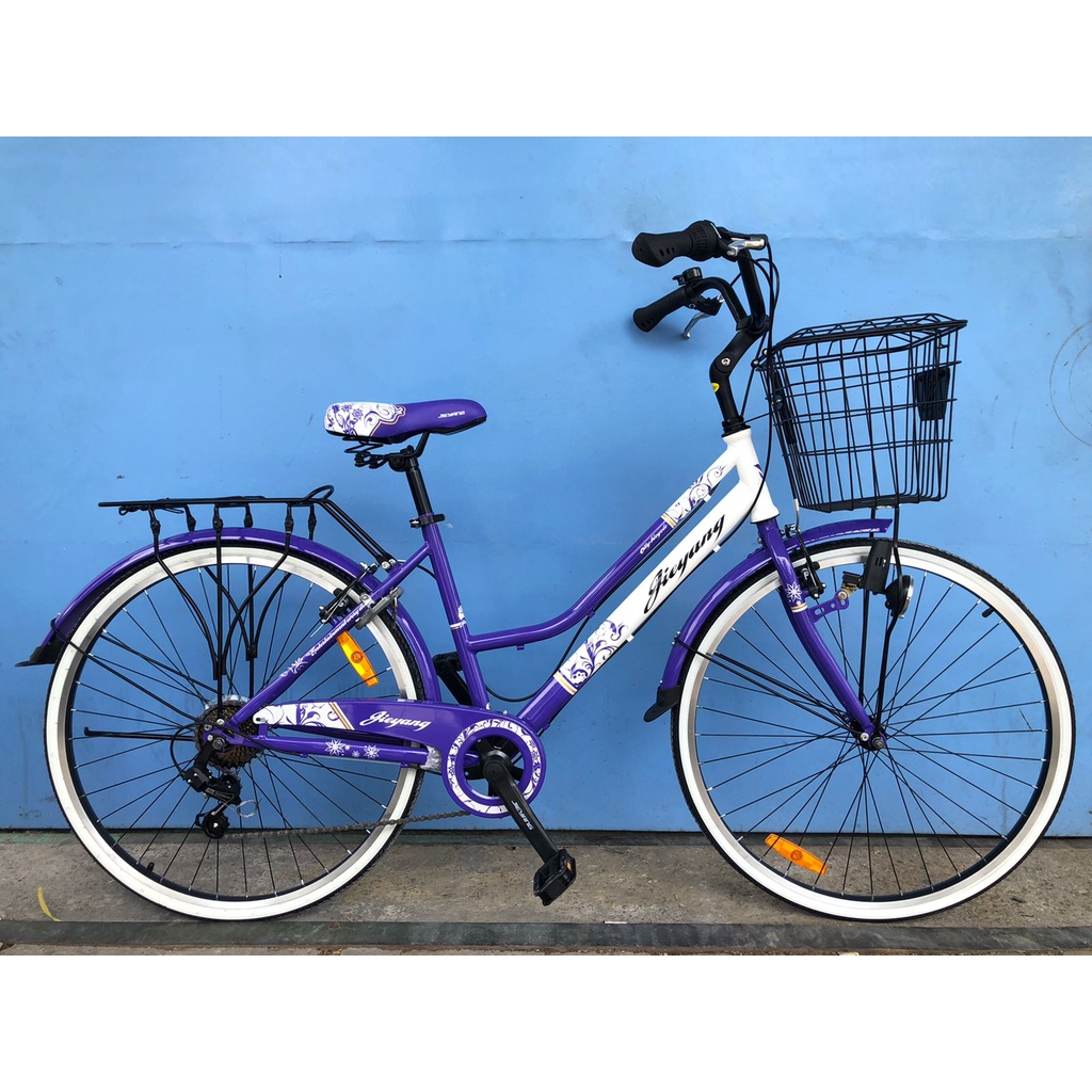 Jual SEPEDA CTB CEWEK DEWASA 26" JIE YANG SIERA OK 2604 | Shopee Indonesia