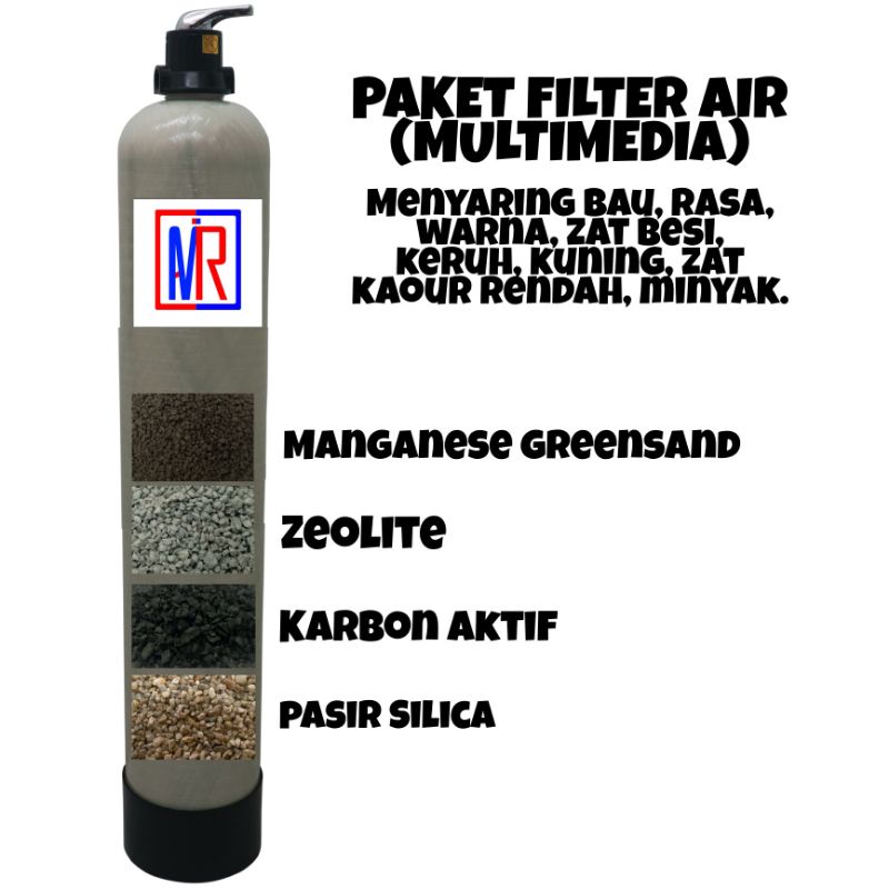 Jual PAKET FILTER AIR / FILTER AIR MULTIMEDIA / PENJERNIH AIR / FRP ...
