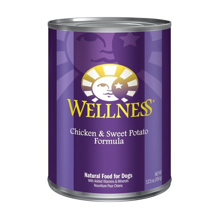 Jual Wellness Chicken & Sweet Potato Formula Wet Dog Food 354 gr ...