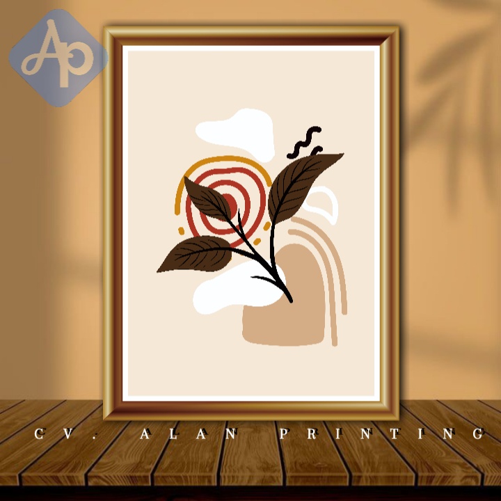 Jual HIASAN DINDING 17R 30X40 ABSTRAK AESTHETIC ART DEKORASI PAJANGAN ...