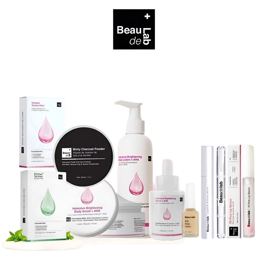 Jual BEAUDELAB Collagen Teh Diet Lip Serum Lotion Penumbuh Alis Acne ...