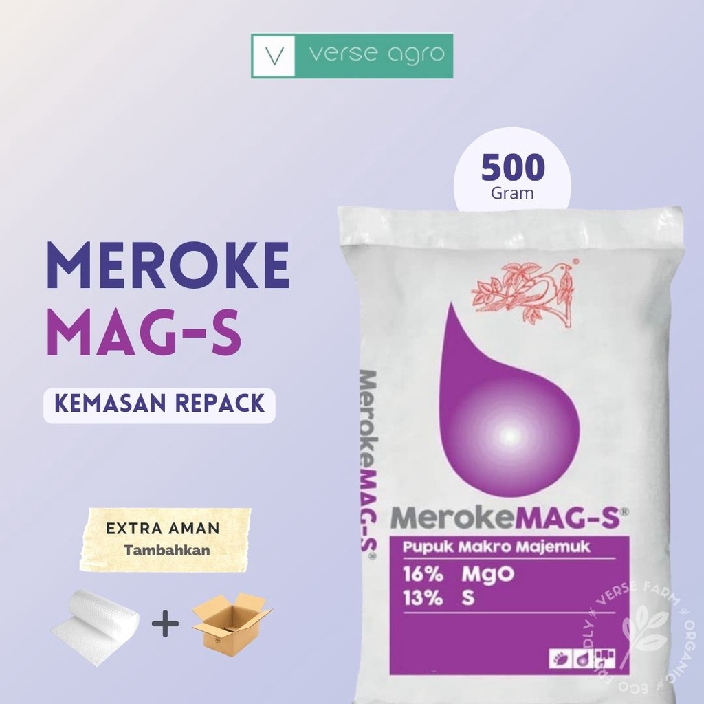 Jual Pupuk Meroke Mag-S Kemasan Repack 500 Gr | Shopee Indonesia
