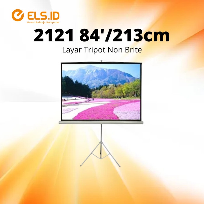 Jual Layar Tripot TRI 2121 84" /213cm Pixel | Shopee Indonesia