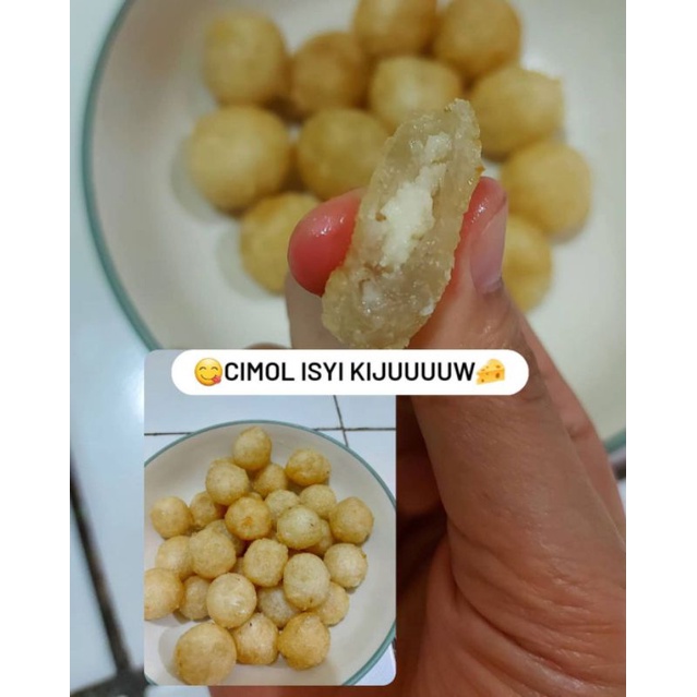 Jual Cimol Original 20butir/Cimol Keju 15butir (Free 3bumbu varian rasa ...