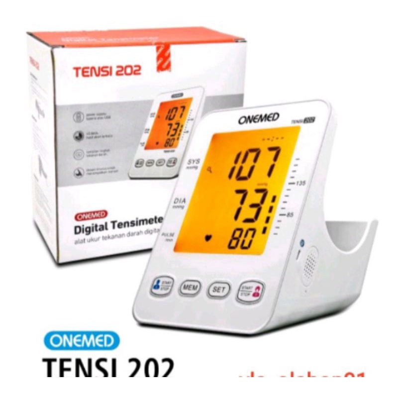 Jual TensiMeter digital / TensiMeter Onemed / Tensi 202 Onemed | Shopee ...