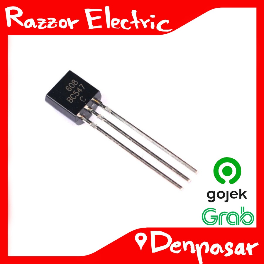 Jual Transistor BC547 NPN Razzor Electric | Shopee Indonesia