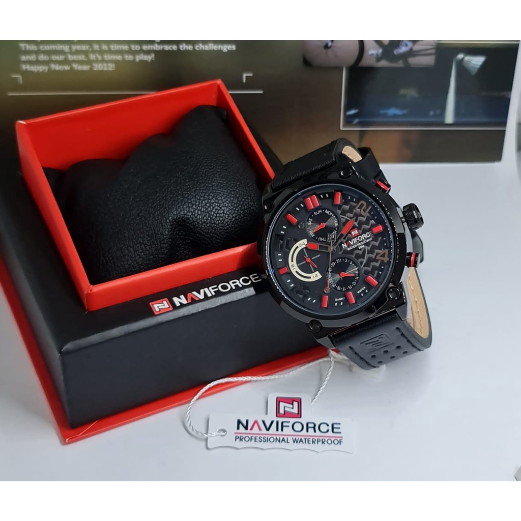 Jual Jam Tangan Pria Naviforce 9068 Original | Shopee Indonesia