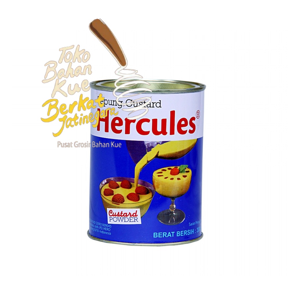 Jual HERCULES CUSTARD POWDER 300 GR / TEPUNG CUSTARD | Shopee Indonesia