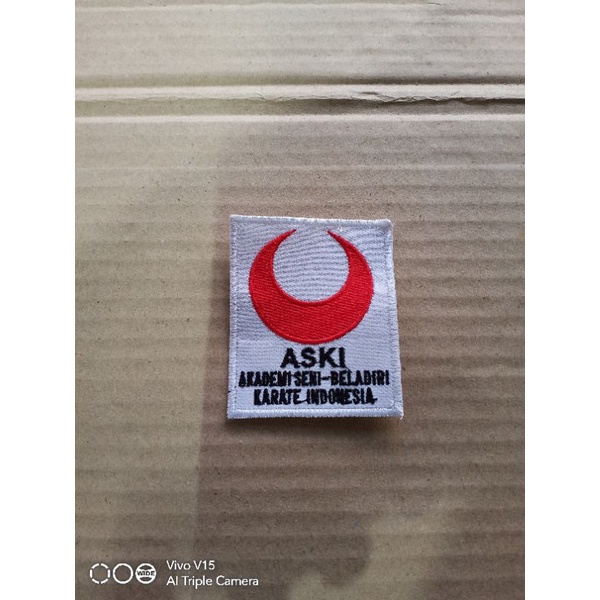 Jual Logo Bet Emblem ASKI Asosiasi Seni Beladiri Karate Indonesia ...