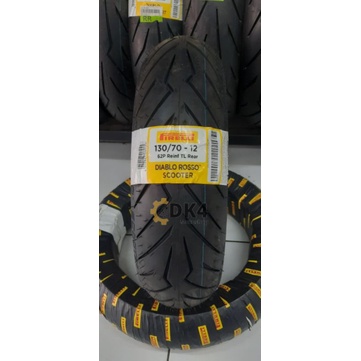 Jual Ban Pirelli Diablo Rosso Scooter 130/70-R12 untuk VESPA MATIC All tipe | Shopee Indonesia