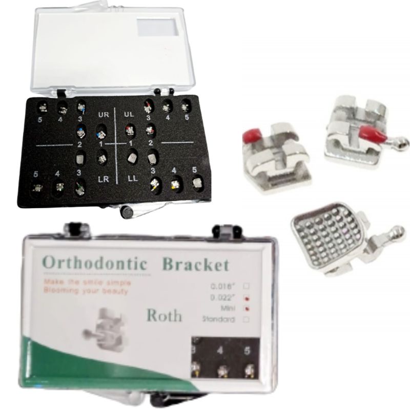 Jual Bracket Ortho Behel Metal Mini Roth 022 3 hook 345 hook | Shopee ...