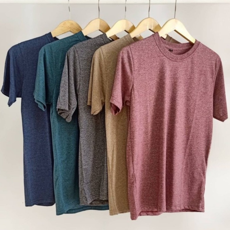 Jual ( PROMO ) BAJU KAOS POLOS LENGAN PENDEK DISTRO TWOTONE MISTY ...