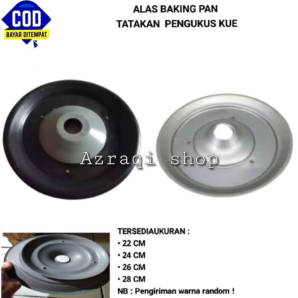 Jual Tatakan baking pan / alas bakaing pan pengukus kue ukuran 22cm ...