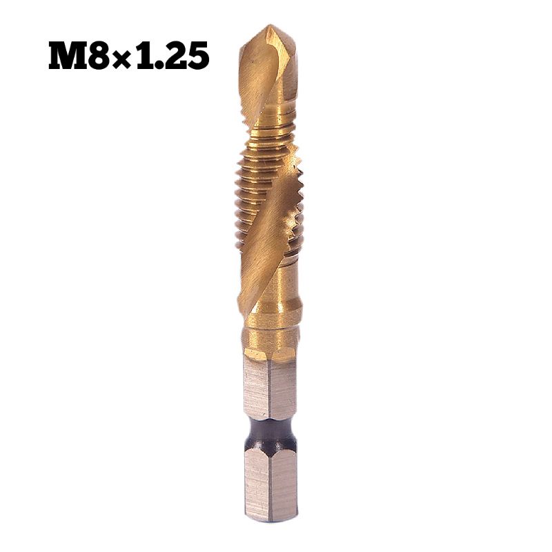 Jual Mata Bor Tap Drill Tap Alat Pembuat Ulir M3 M4 M5 M6 M8 M10 ...