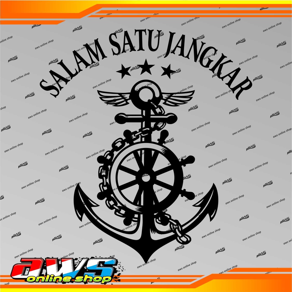 Jual Sticker Salam Satu Jangkar | Shopee Indonesia