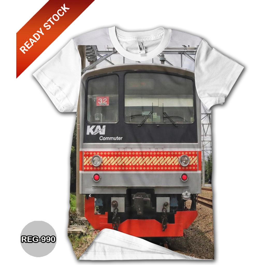 Jual Baju Kereta Api KRL JR-205 Batik Baju Anak 3D #REG-990 | Shopee ...