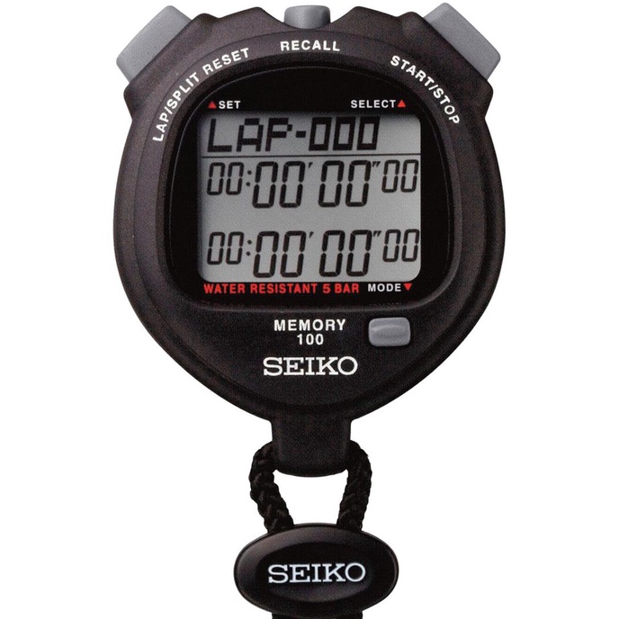 Jual Stopwatch Seiko S23601P Digital 100 Lap Memory - Stop Watch Seiko ...