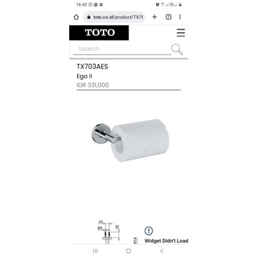 Jual TX703AES -TOTO TEMPAT TISSU | Shopee Indonesia