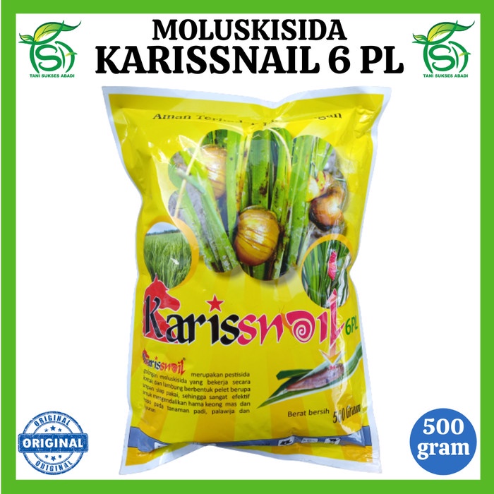Jual Moluskisida KARISSNAIL 6 PL 500 gram - Karisnail Obat Siput ...