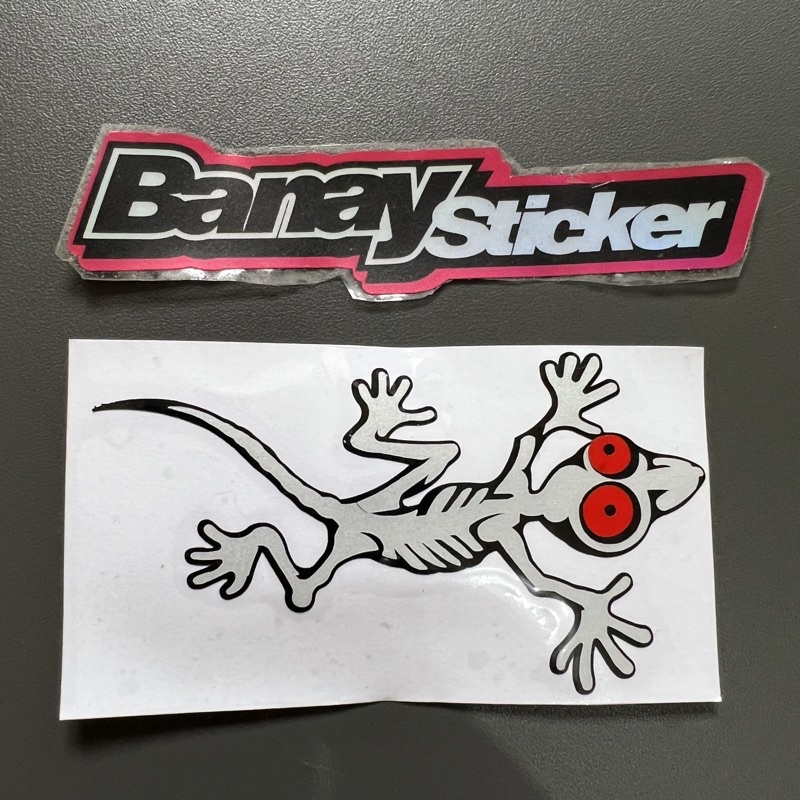 Jual STICKER STIKER CICAK TOKE EAGLE KUPU KUPU NO FEAR CUTTING | Shopee ...
