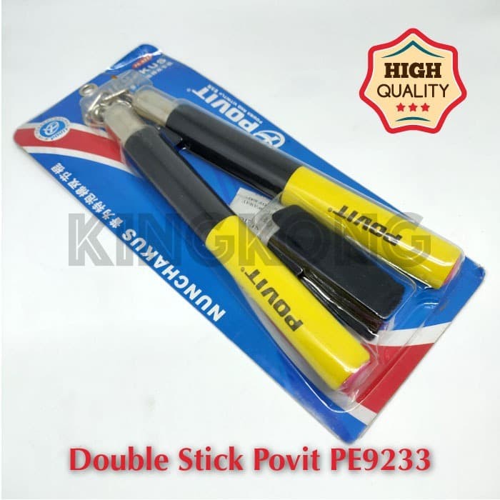 Jual Double Stick / Nunchaku / Ruyung Bruce Lee Dengan Sarung | Shopee ...