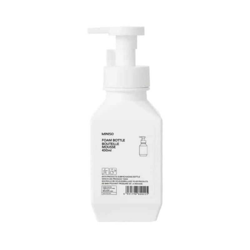 Jual Botol Kosong Tempat Busa Sabun Cuci Tangan - MINISO Foam Bottle ...