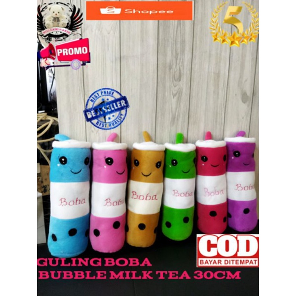Jual GULING BOBA BUBBLE MILK TEA 30CM | Shopee Indonesia