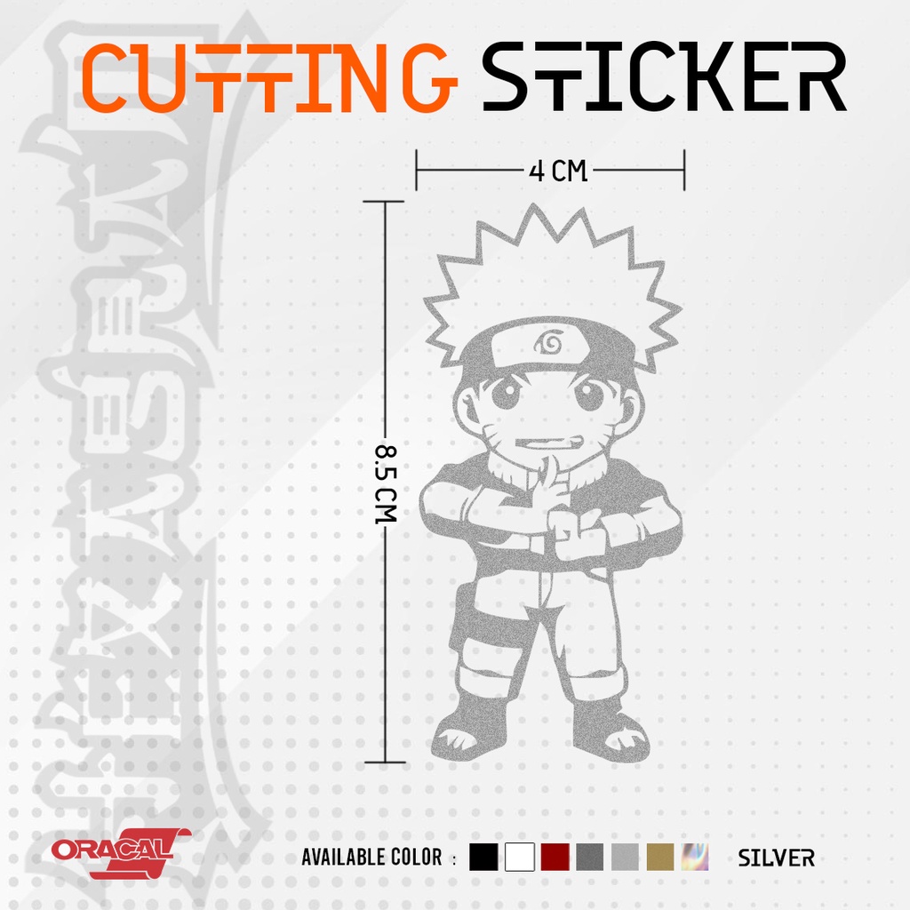 Jual Cutting Sticker Anime NARUTO Chibi | Stiker Cutting Anime NARUTO ...