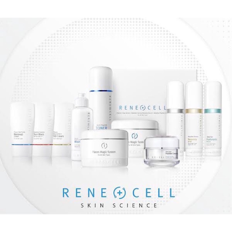 Jual RENE CELL[Renecell] MULTI PEPTIDE TONER / Sun Protection Spf 50 / PLACEN SKIN SHIELD ...