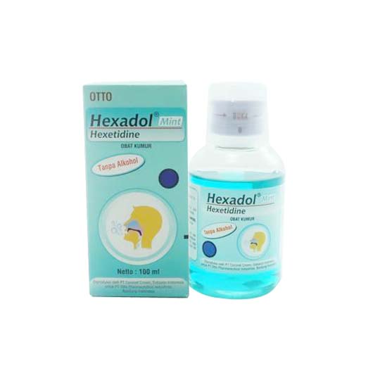 Jual Hexadol Mint Gargle 100 ml | Shopee Indonesia
