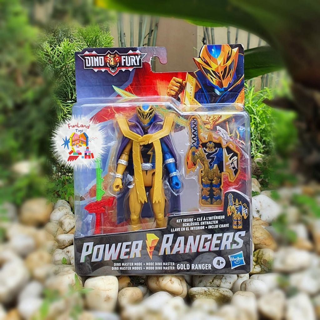 Jual Power Rangers Dino Fury Dino Master Gold Ranger | Shopee Indonesia