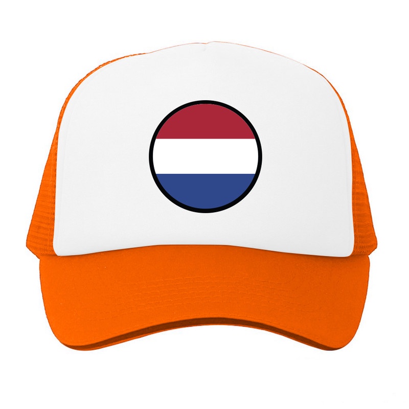 Jual Topi Trucker Premium CAMOE Netherlands Flag Bendera Belanda ...