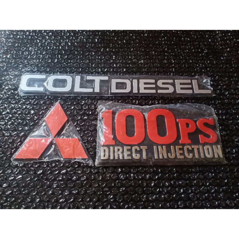 Jual Logo Emblem Colt Diesel Umplung Ps 100 | Shopee Indonesia