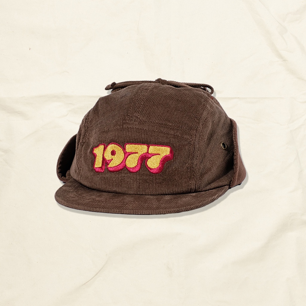 Jual Jimmy and Martin - 5 Panel Earflap Brown - TP033 | Shopee Indonesia