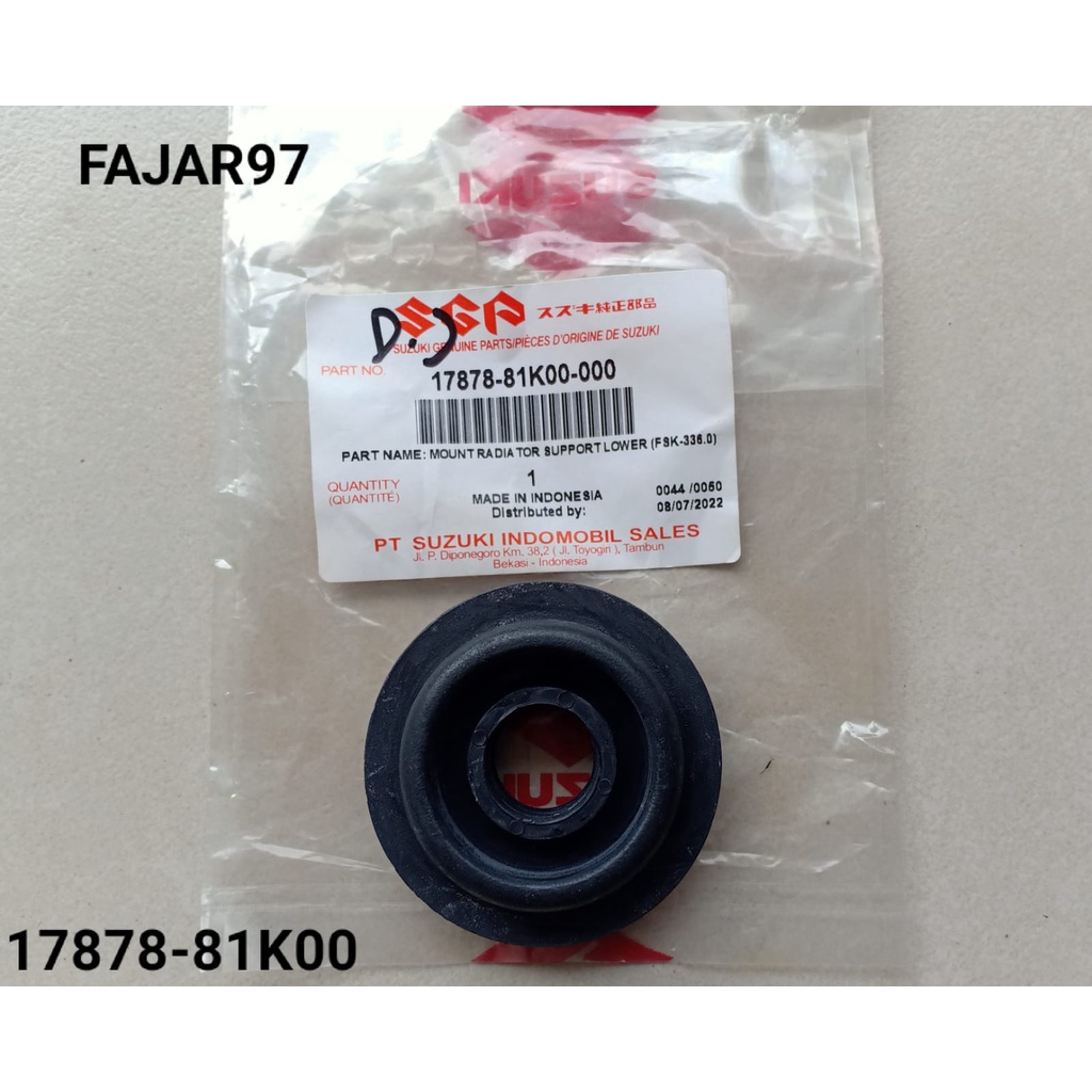 Jual Karet dudukan radiator bawah suzuki Wagon R/Ertiga diesel/Karimun ...