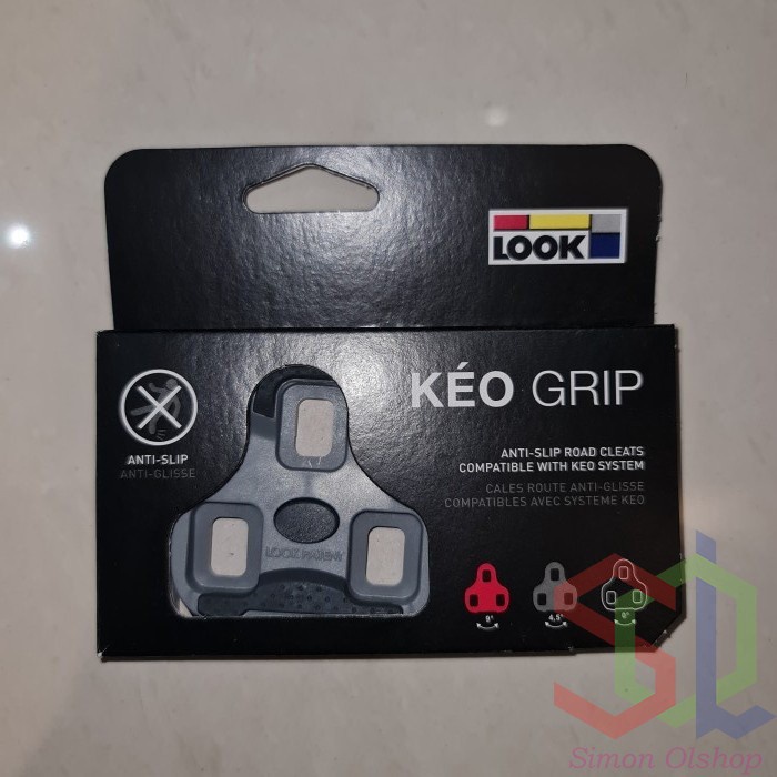Jual Look KEO Grip Cleat Grey | Shopee Indonesia