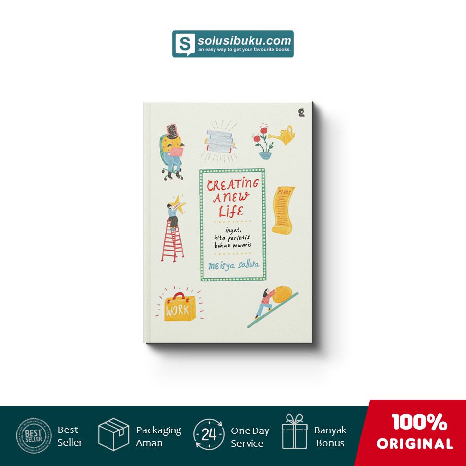 Jual Buku Creating a New Life (Gradien Mediatama) | Shopee Indonesia