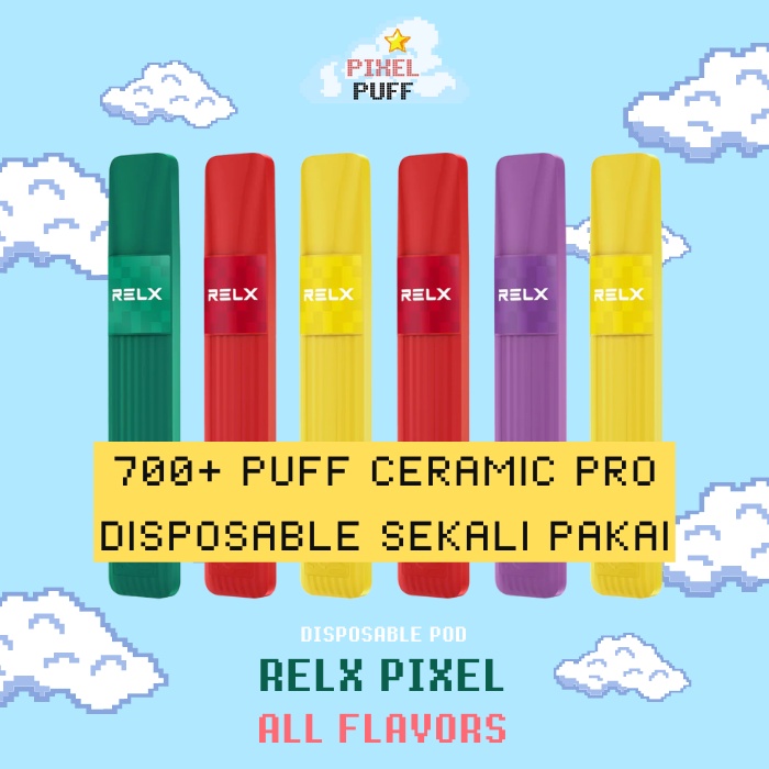 Jual Relx Pixel Disposable Pods / Vape Sekali Pakai Original - All ...