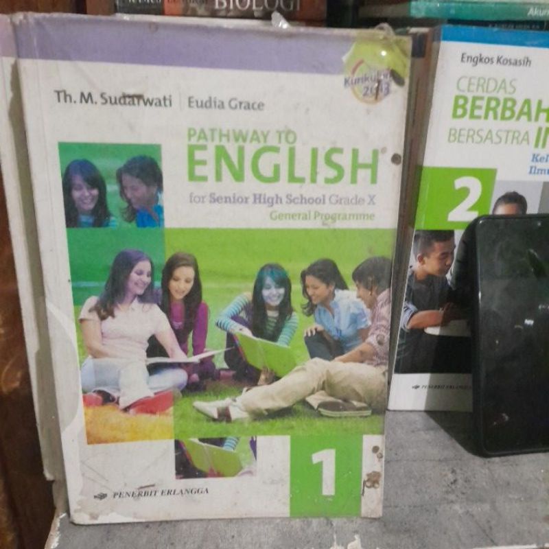 Jual BUKU PATHWAY TO ENGLISH SMA/MA KELAS X/10/1 GENERAL PROGRAMME/KURIKULUM 2013 ERLANGGA ...