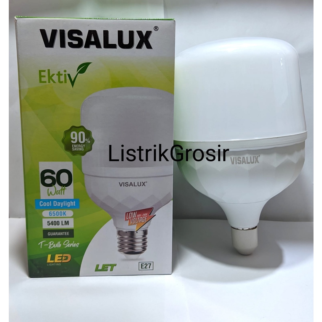Jual Lampu LED T Bulb VISALUX KAPSUL 5w 10w 15w 20w 30w 40Watt 50 60W ...