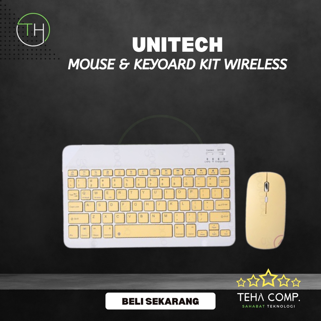Jual Keyboard Plus Mouse Wireless Combo Hemat Ukuran Mini Slim ...