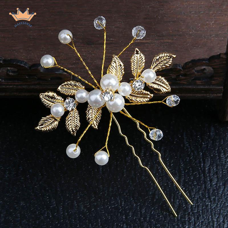 Jual COD⭐Wedding Bridal/Tusuk Konde/Jepit Rambut Buatan Tangan Mutiara ...