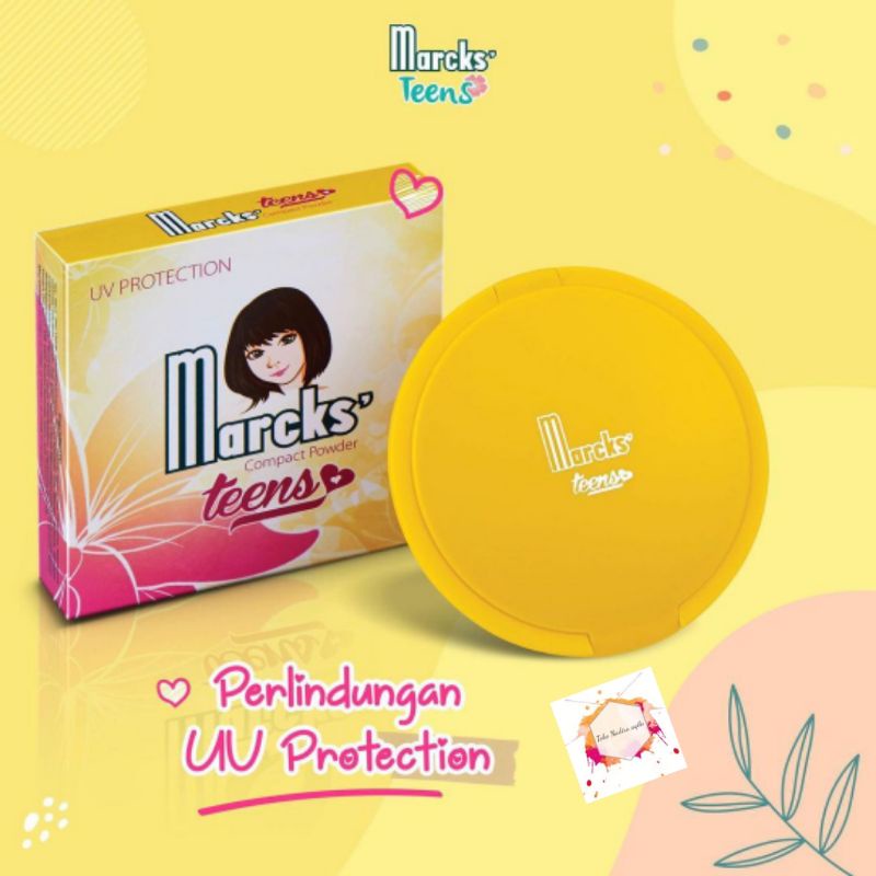Jual Marcks teens Compact powder 12 gr bedak padat || marcks teens ...