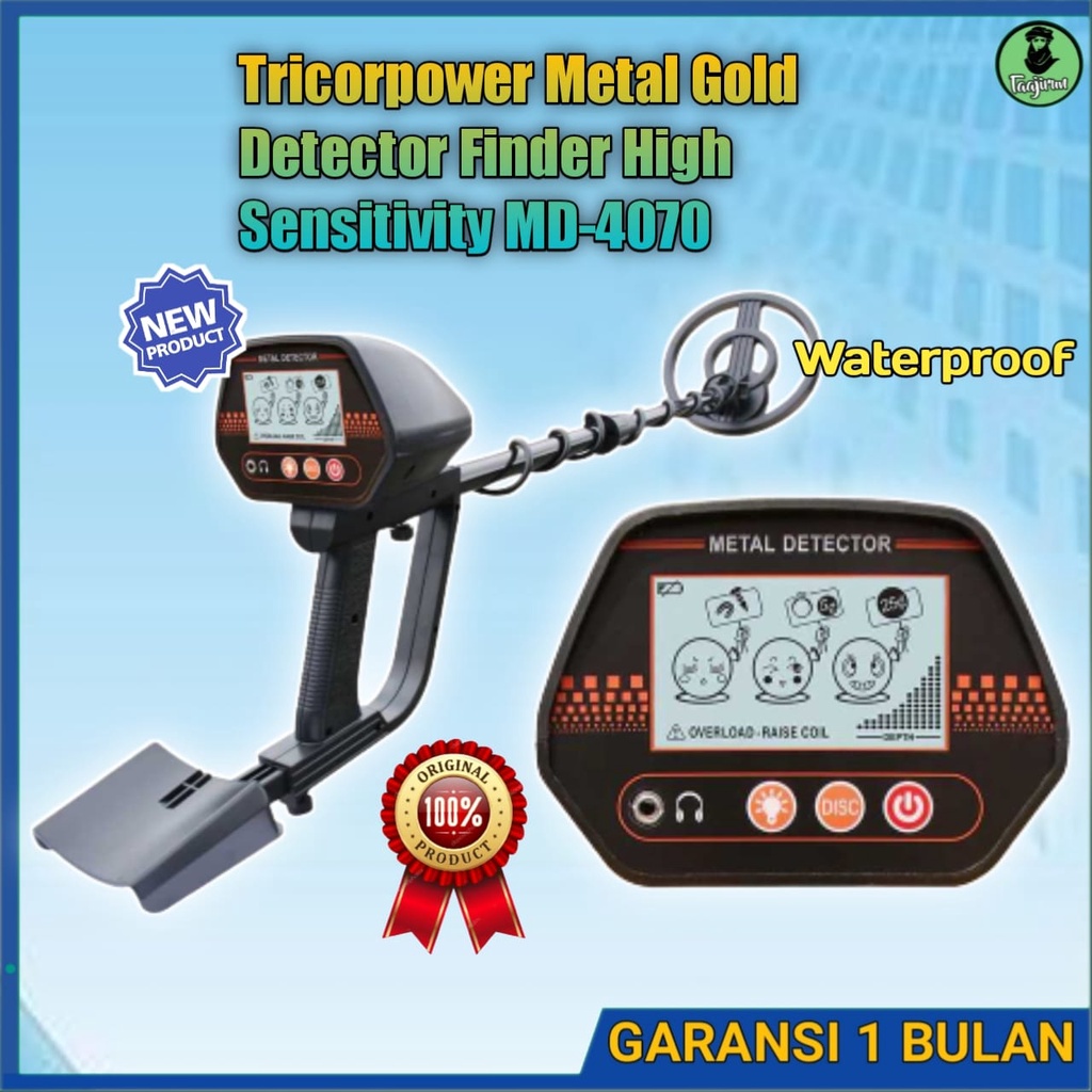 Jual ORIGINAL Alat Pendeteksi Emas Logam Metal Gold Detector Finder ...
