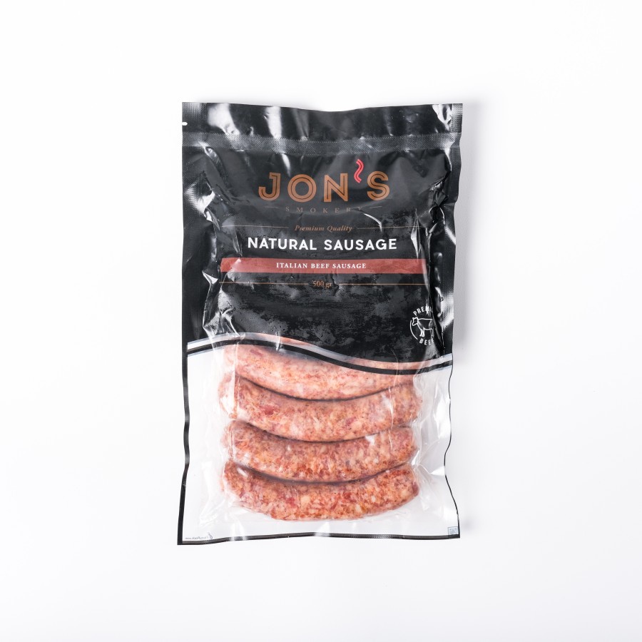 Jual Jon's Smokery Beef Italian Sausage | Shopee Indonesia