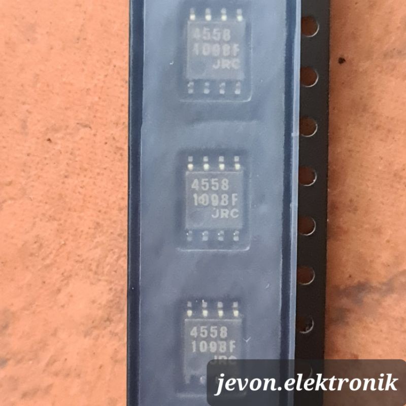 Jual IC JRC4558 JRC4580 SMD Original JRC J RC 4558 4580 Asli Ori | Shopee Indonesia