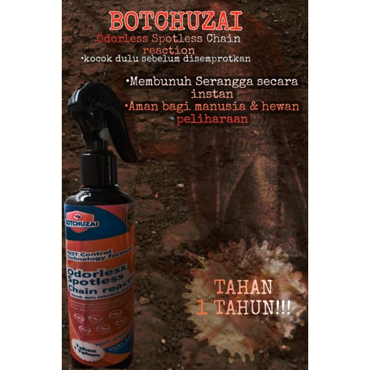 Jual RACUN SEMUT / RACUN SERANGGA / RACUN RAYAP / BOTCHUZAI 250 ML ...